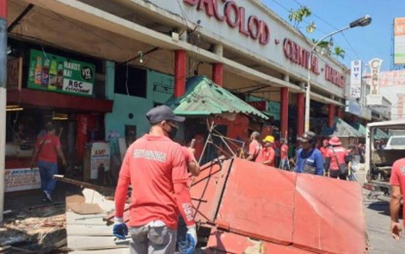 97 Stalls, Kiosks Around Bacolod Central Market Demolished - Radio ...