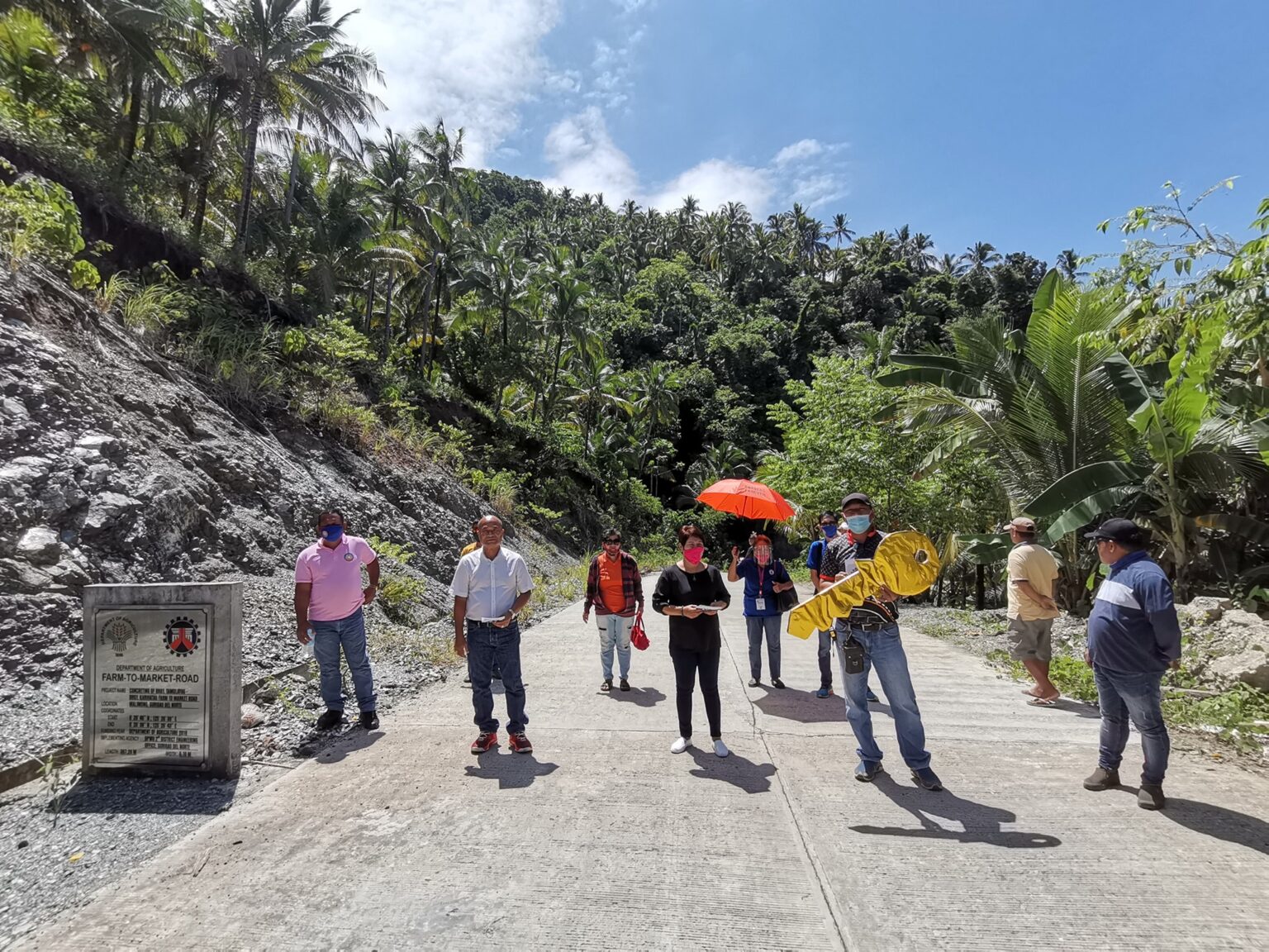 Turn Over Of 1 Completed Project Namely, Brgy. Pili "Tamolayag" - Brgy ...