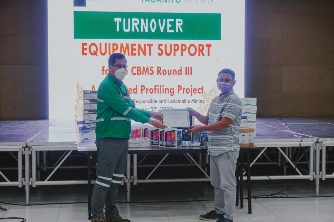 Taganito Mining Corporation (TMC) Has Turned Over Equipment To Support ...