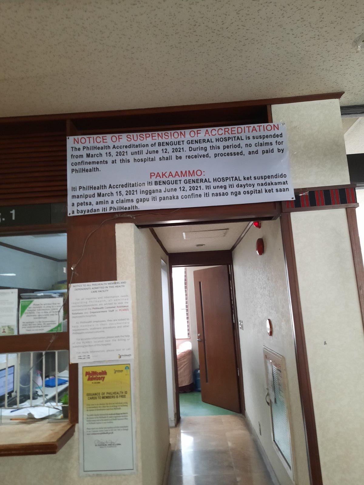 Suspension Of Benguet General Hospital Philhealth Accreditation ...
