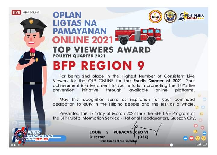 Pagadian: BFP R9 BUMBERO LATINO ESTE BALE ranks 2nd place during the ...
