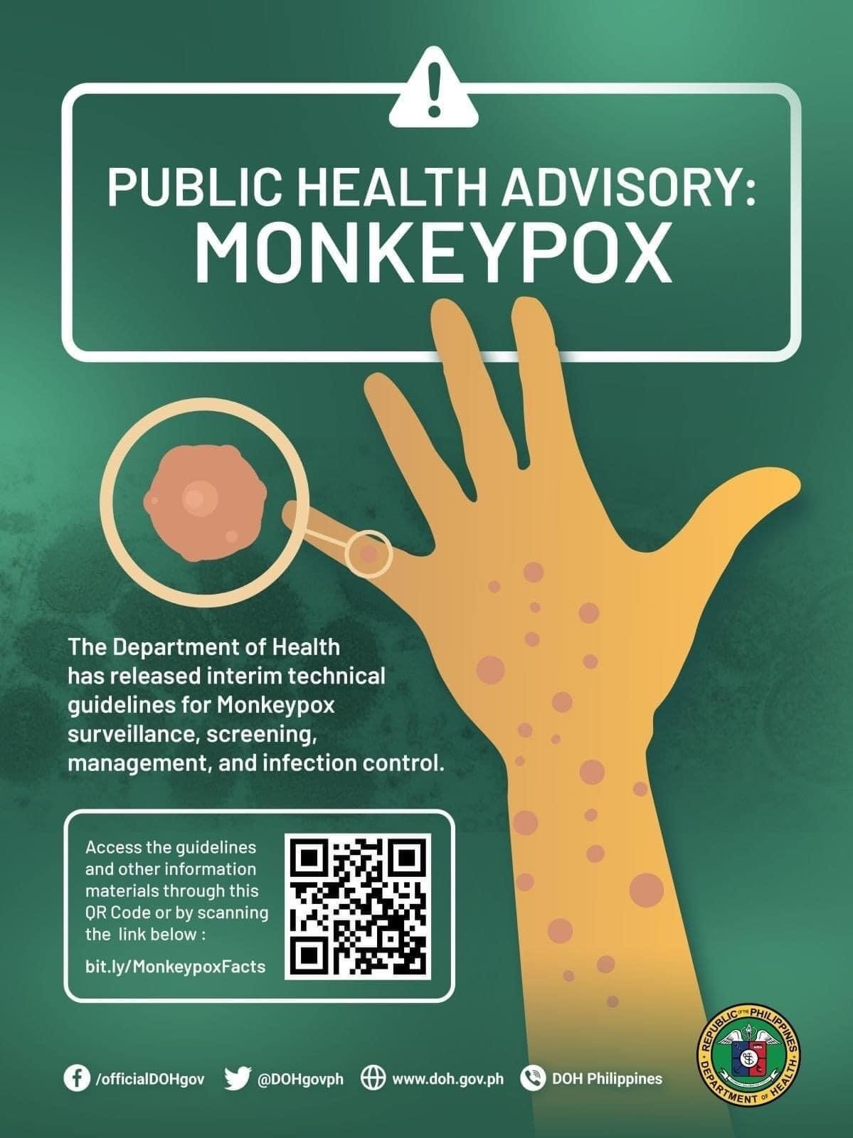 Iriga: Primerong kaso nin Monkeypox sa Pilipinas - Radio Philippines ...