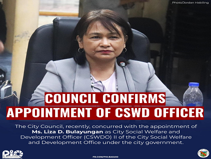 Bagong CSWD ng siudad ng Baguio nakapasa sa konseho - Radio Philippines ...