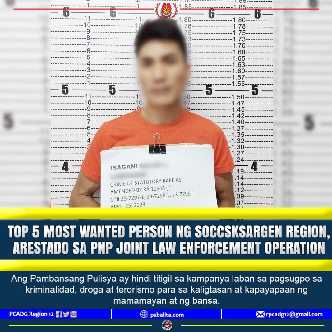 General Santos: Headline: Top 5 Most Wanted Person ng SOCCSKSARGEN ...