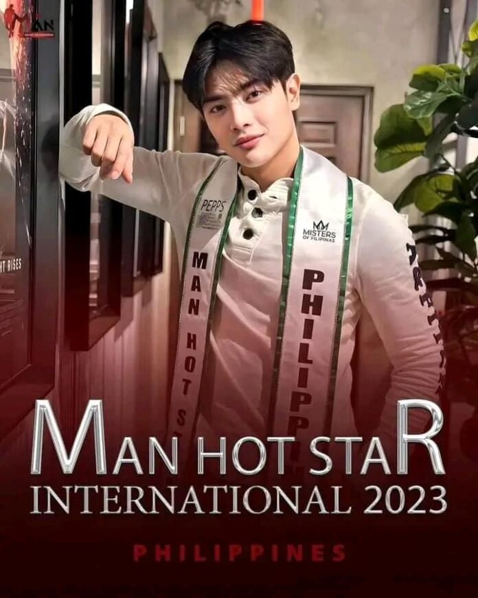 RJ de Vera panalo para sa Pilipinas sa Man Hot Star International 2023 ...