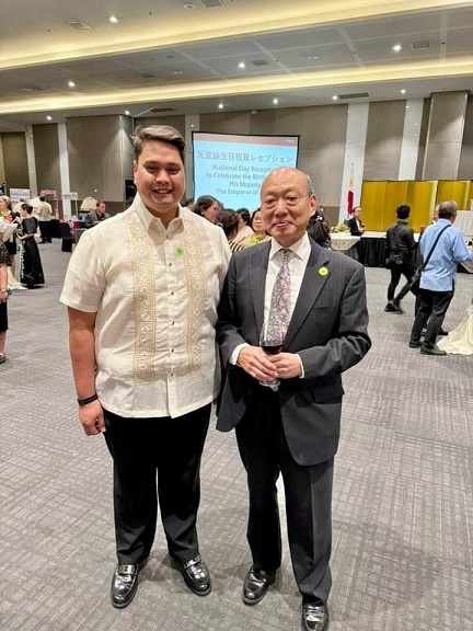 Mayor Pablo Yves L. Dumlao II nitambong sa National Day sa kaulohan ...