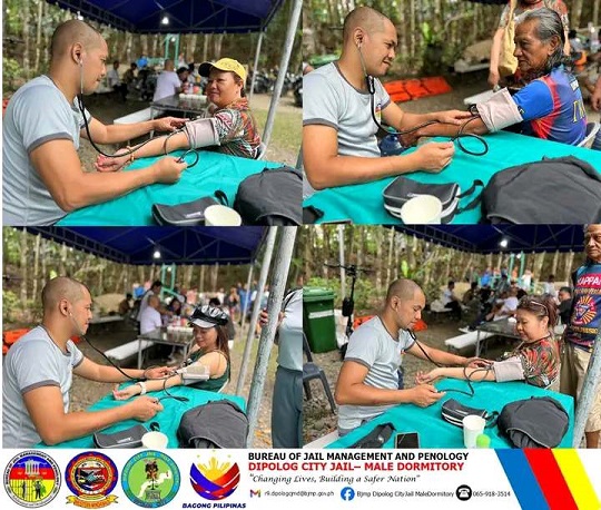 Compassionate Outreach Program sa BJMP Dipolog, gipahigayon sa Linabok Peak, atol sa pagsaulog ...
