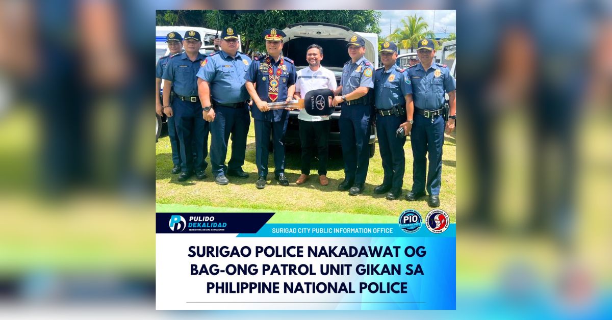 Surigao City Police Station nakadawat nan bag.o na PNP Patrol - Radio ...