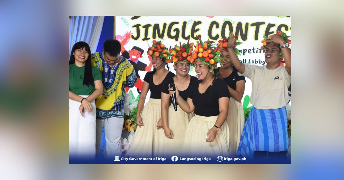 Iriga: Iriga City celebrates Nutrition Month with creative jingle ...