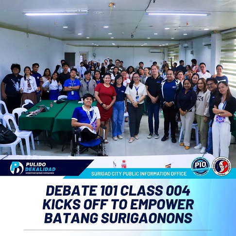 Debate 101 Class 004 empowers Young Minds in Surigao city - Radio Philippines Network