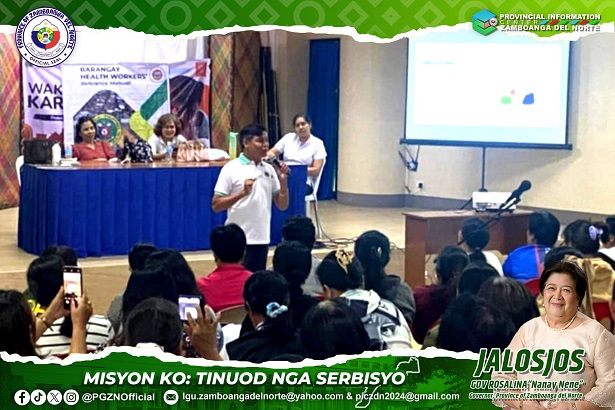 Dipolog: PG-ZDN conduct series of BHW Reference Manual on Health ...