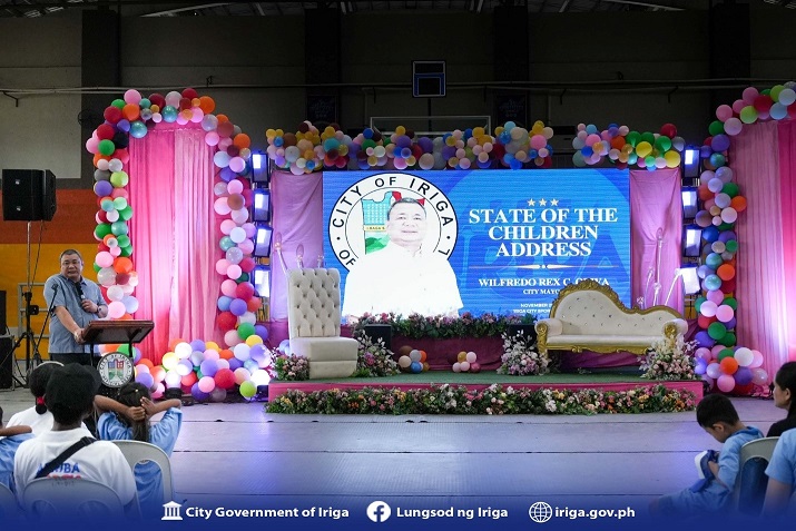 Mayor Rex delivers State of Iriga City's Children Report at Children's ...