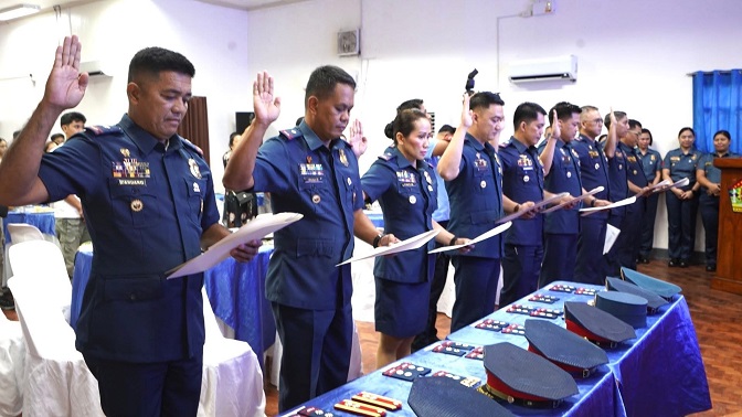 Iriga: Nine PCOs promoted to PLTCOL rank in PRO5 - Radio Philippines ...