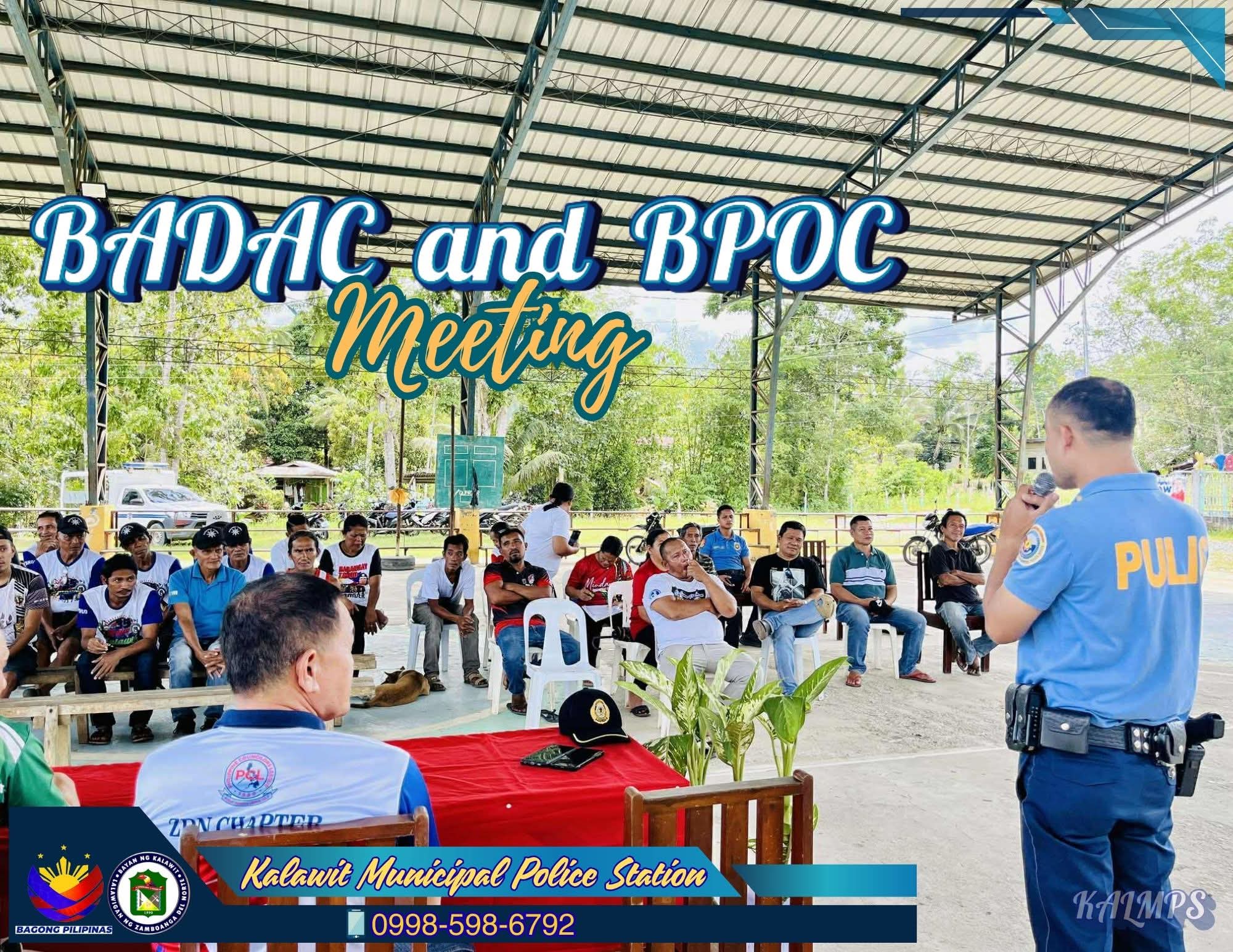 Dipolog: BADAC & BPOC MEETING GIPAHIGAYON SA BRGY TUGOP, KALAWIT ...