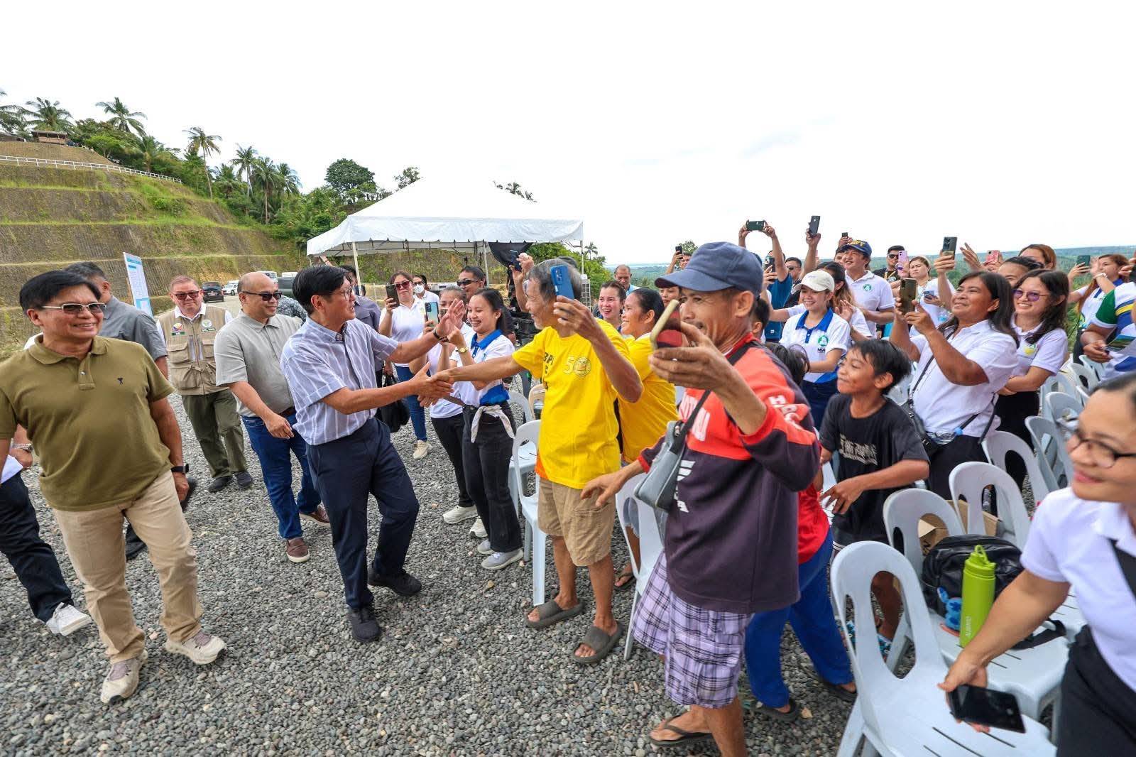 Cebu: CALUNASAN SMALL RESERVOIR IRRIGATION PROJECT NI PBBM GILUSAD SA ...